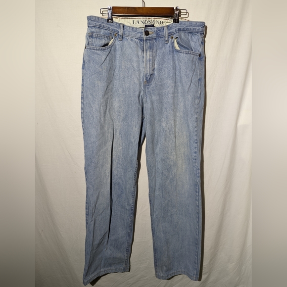 Lands' End | Jeans | Lands End Mens Light Wash Relaxed Fit Jeans | Poshmark